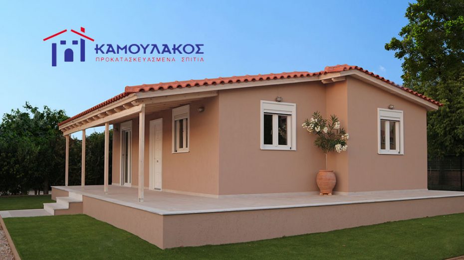 Τροχοβίλα 60 τ.μ. - Προκατασκευασμένα Σπίτια - Προκάτ Κατοικίες